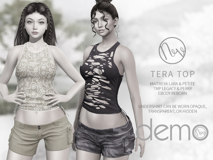 Second Life Marketplace - neve demo - tera